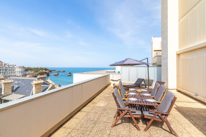 Grazia - Vue Mer, Piscine, Centre Ville - Biarritz