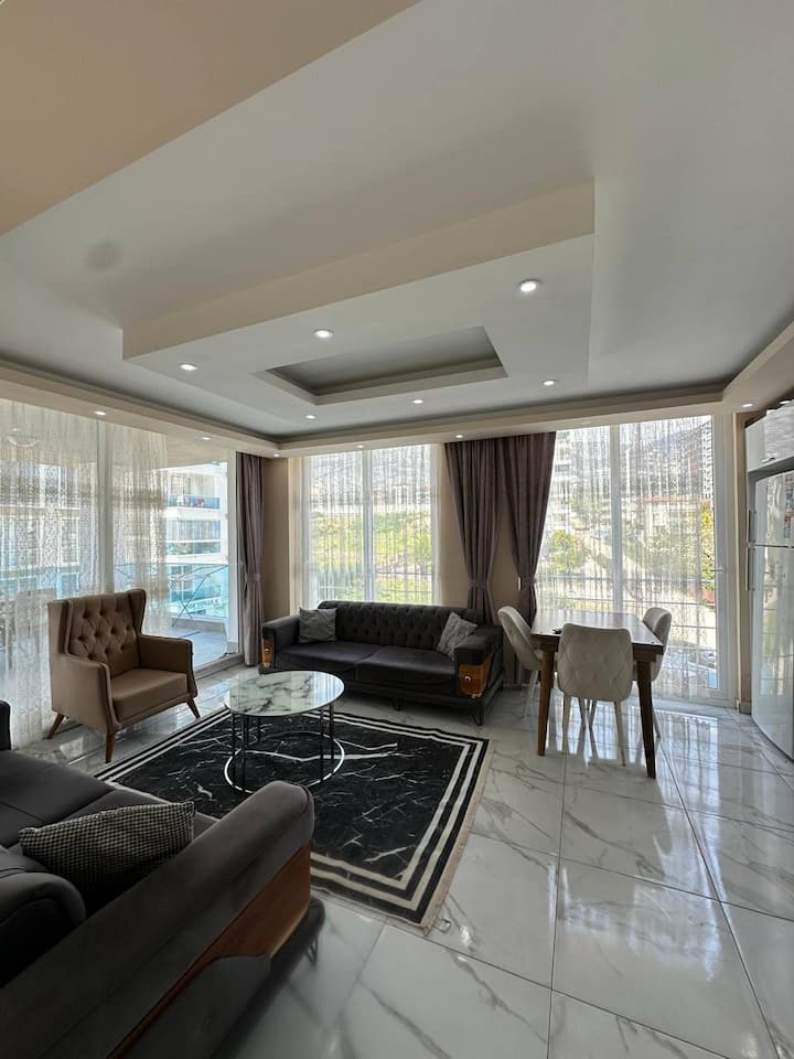 Alanya Mahmutlar Rose Tower Full Furniture 1+1 - Mahmutlar
