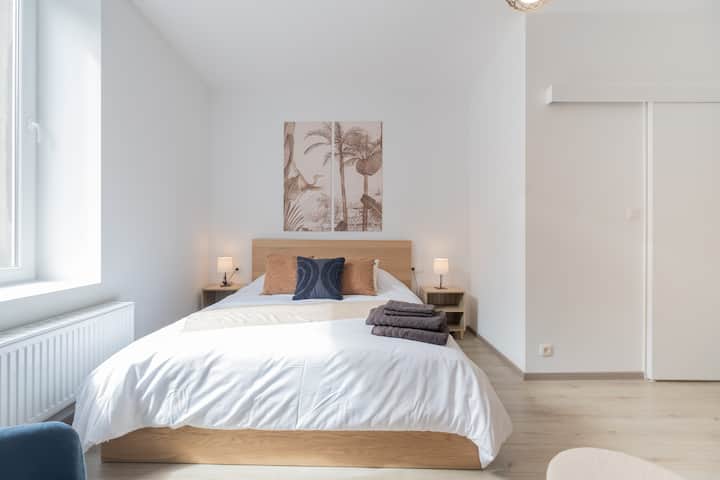 Studio 1 Chic Proche Aéroport Et Centre-ville - Charleroi