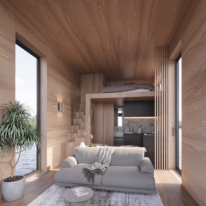 Floating Tinyhouse Amsterdam 2-persons - Ámsterdam