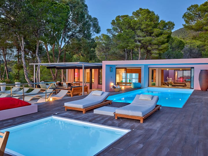 Daplace | Villa Pink Paradise · Pool · Sea View - Islas de Ibiza
