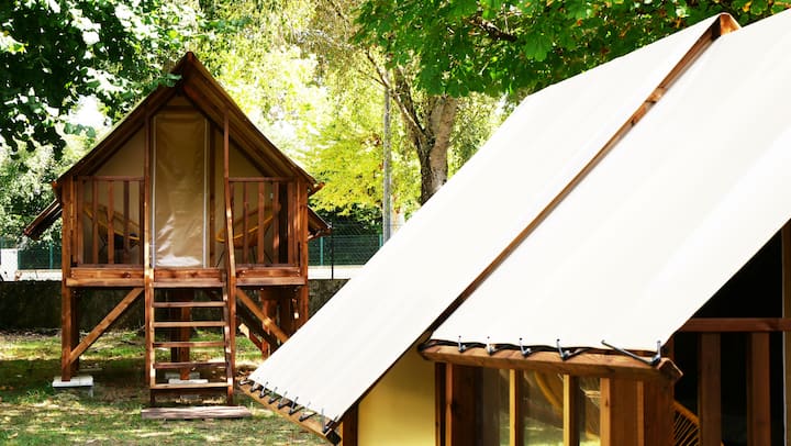 Lodge Toilé Bivouac - 1 Ch, 2 Pers. - Saint-Amand-Montrond