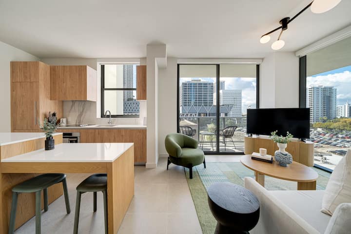 Crosby Miami Wtc 2br/2ba Urban Comfort #614 - Miami