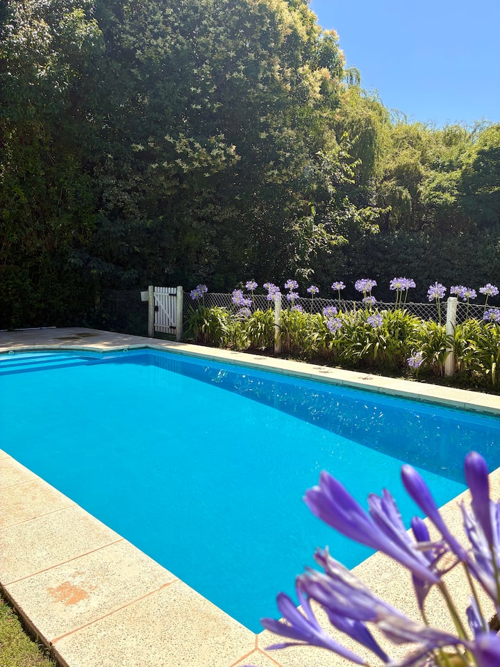 Cabaña Aires Del Sur #1, Con Pileta Y Parque - Chascomús