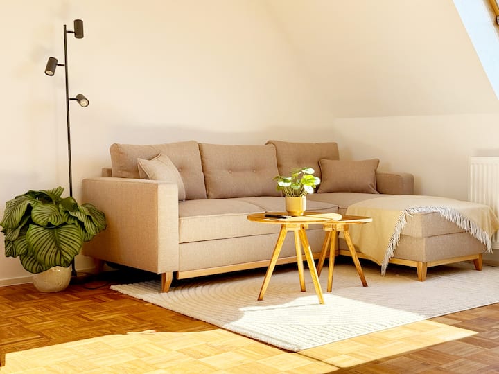 Tower View | Parking | Near A7 / Station | Washer - Illertissen