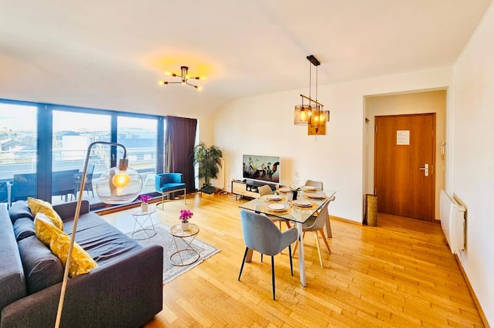Central City 2 Bedroom With Terrace And Parking - Luxembourg