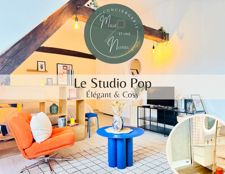 Studio Pop - Central & Wifi - Troyes
