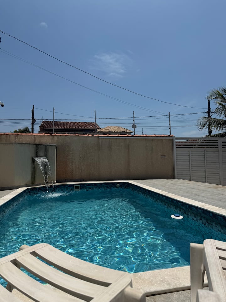 Casa De Praia Com Piscina 500 M Da Praia - Peruíbe