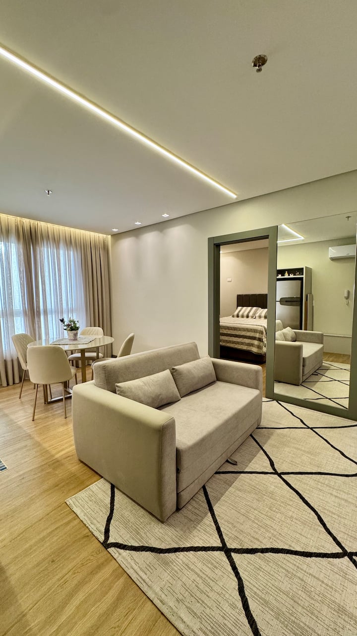 Flat Novo Na Quadra Mar. Próximo Ao Hard Rock Café - Itapema