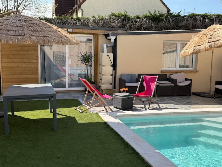 Sauna Et Jaccuzi Privatifs - Avec Piscine - Essonne