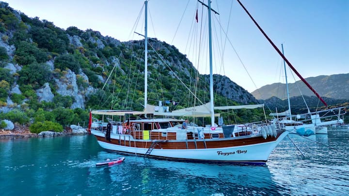 Feyyaz Bey Gulet Kekova Göcek Fethiye Mavitur - Demre