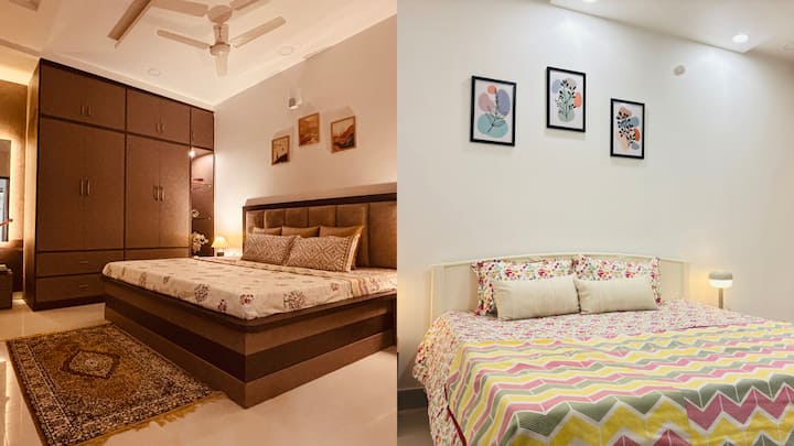 Combined Stay: 2bhk+1bhk | Centrally Located - Gwalior