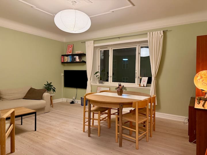 Rolig, Skandinavisk Lejlighed På Trøjborg - Aarhus