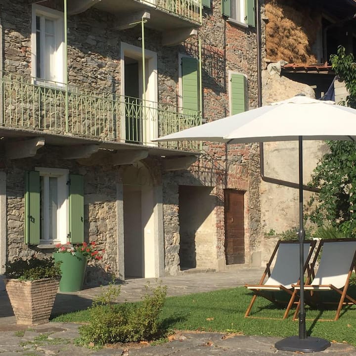 Relax Nel Rustico Con Vista Panoramica! + Giardino - Stresa
