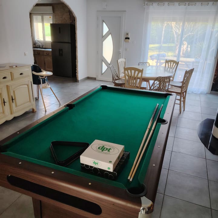 Gîte Les Rochelles 9 Pers à 10mn Du Mont St Michel - Beauvoir