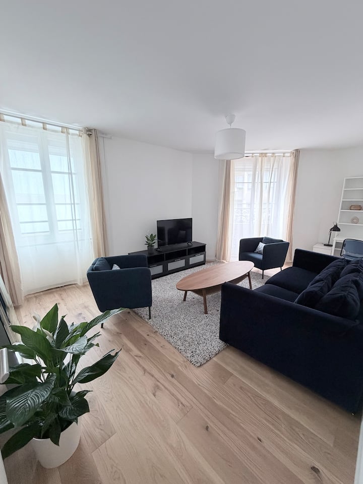 Appartement 1 Chambre Lumineux & Charmant - Genève