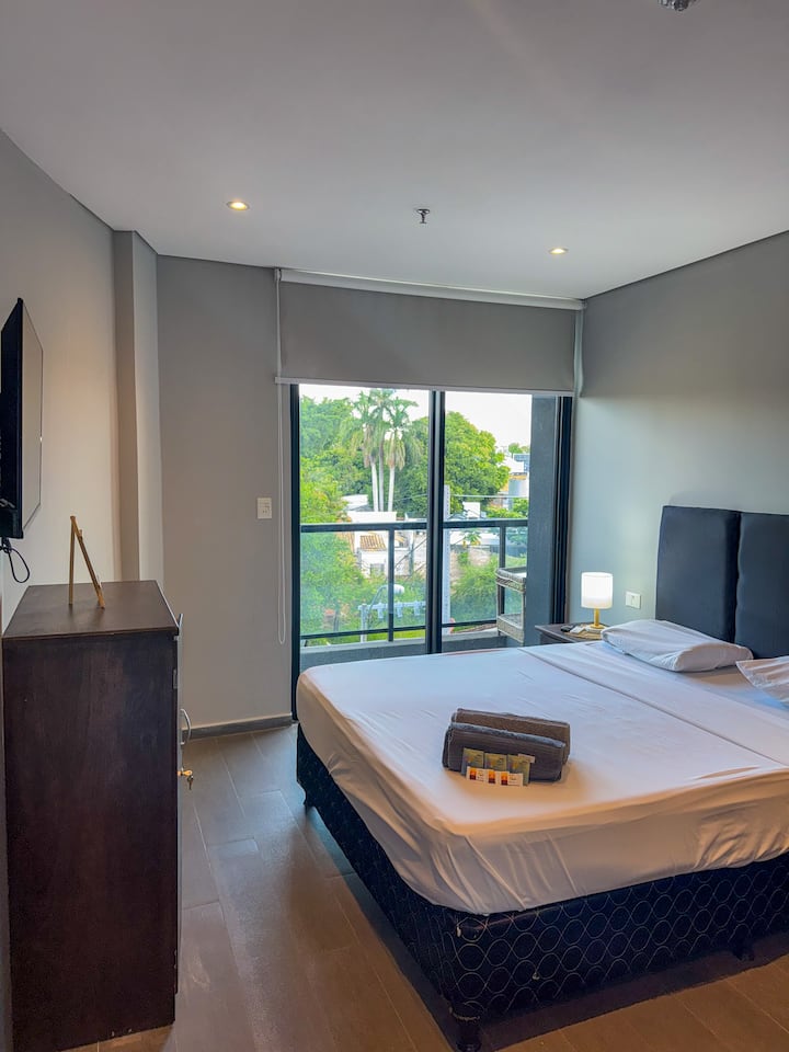 Cómodo Loft Cerca De Todo #Rc200 - 巴拉圭