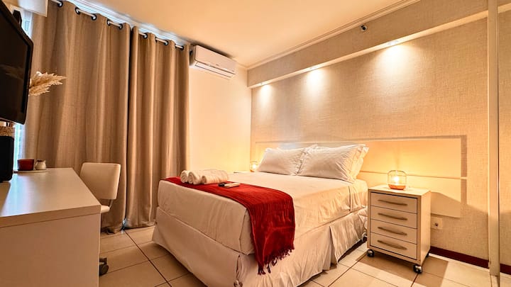 Flat Central Com Academia E Piscina - Brasília