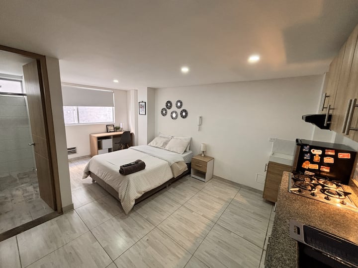 Aptestudio Norte Clin Colina, Bibliot_julio Mario - Cota