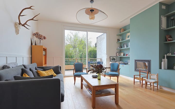 Maison, 5 Pers, Chambres, Proximité Tram, Jardin - Roubaix