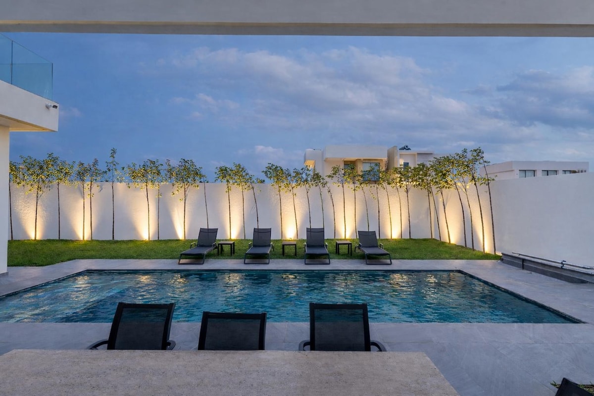 Villa luxe 4 suites, piscine chauffée, vue Atlas. - Maisons à louer à ...