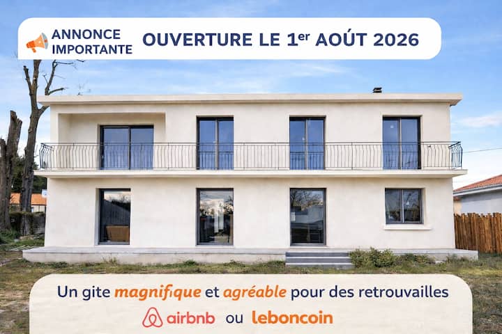 Villa 200m² - Ouvre Le 1 Aout 2026 - Réno Complète - Notre-Dame-de-Monts