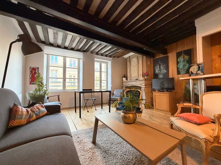 T3 De Charme En Hyper-centre De Caen - 6 Voyageurs - Caen