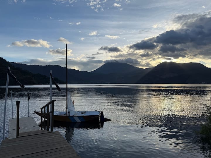 Am011 Casa Du Lac En Amatitlán - Amatitlán