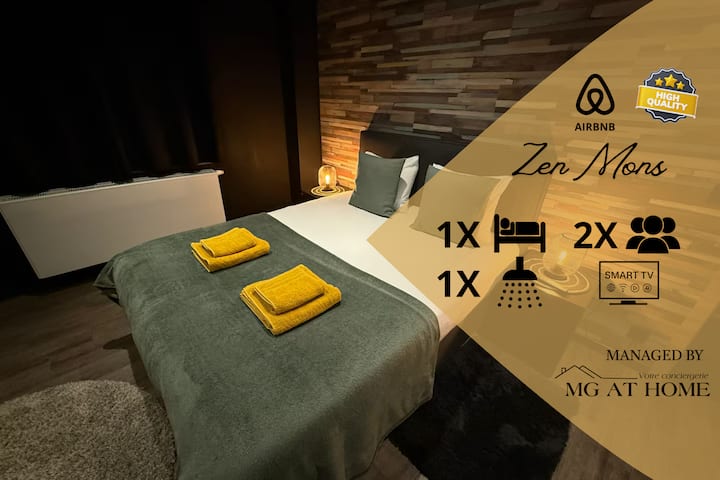 Zen Mons – Chambre Relax & Bien-être - Bergen