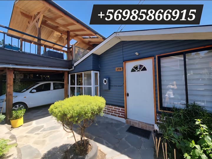 Casa Para 6 En Pucón - Pucon