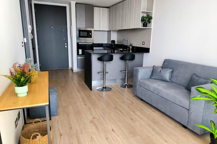 Cómodo Departamento Frente A La Clínica Bupa - El Bosque, Chile