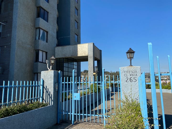 Amplio Y Silencioso Depto. Con Jardines Colgantes - Viña del Mar