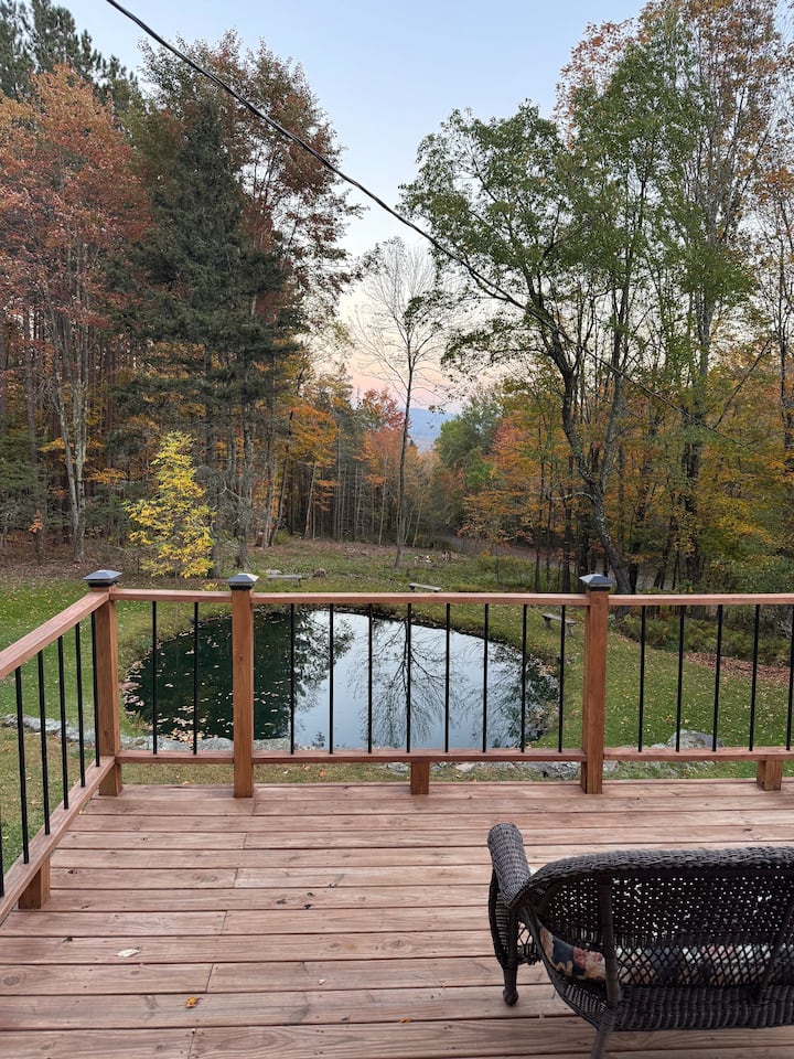 Tranquil Mountain House Getaway W/pond & Fire Pit - Margaretville, NY