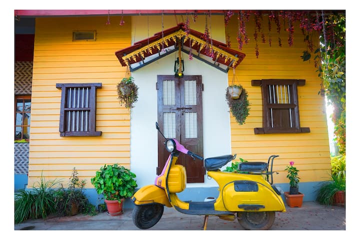 Arivu Farmstay; Chikmagaluru (Couple Balcony Room) - Belur