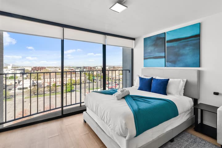 Luxury Studio Apartment |Downtown |Gym |Parking - Salt Lake City, UT