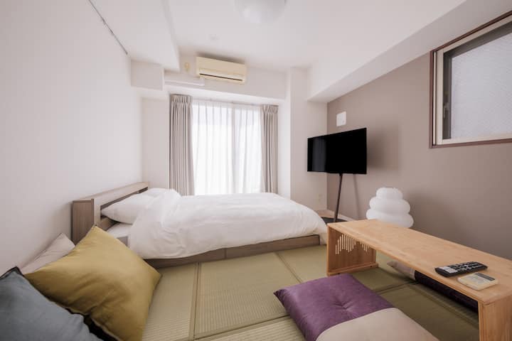 渋谷駅徒歩５分/最大2名/和モダンなお部屋/新しく綺麗なお部屋でのんびり(96) - Tokio