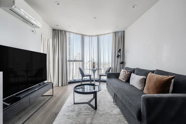 Cbd Bright Elegant 2br Walk To Melbourne Central - Kensington