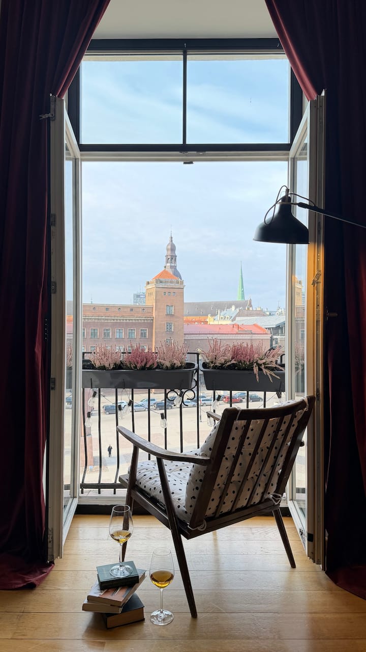 Sunset View Apartment In Old Town - Riga