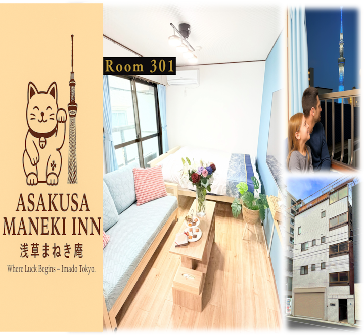 Renovated 2br W/ Elevator & Workspace Near Asakusa - Ueno