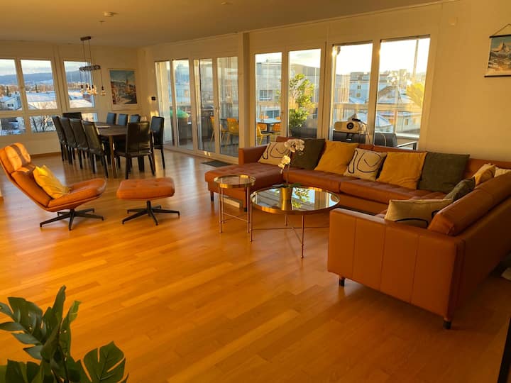 Attikawohnung Zwischen Stadt Zürich Und Flughafen - Zurique