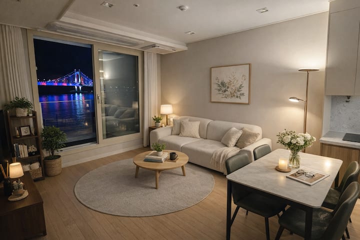 [Maison De Blue] Newopen#메종드블루#광안대교뷰#민락더마켓#야경맛집 - 부산광역시