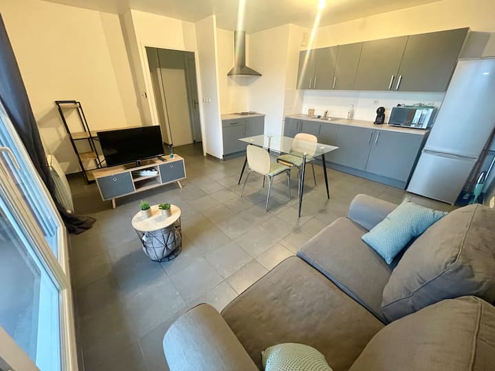 Appartement Meyzieu Avec Piscine Extérieure - Lyon-Saint Exupéry Airport (LYS)