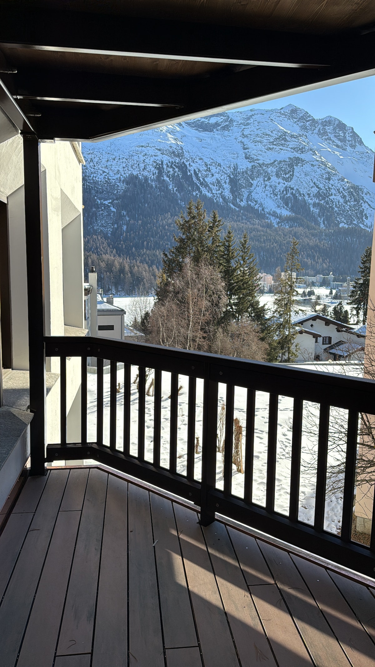 Apartamento en el centro de St. Moritz con vista al lago ...