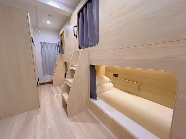 雪玉Snowball Hostel Quad Room 200m To Resort! - Furano
