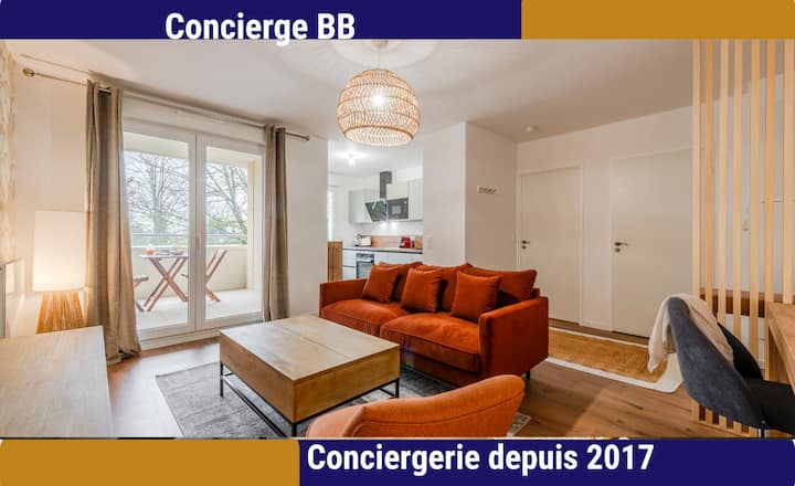 Dbs- Appartement Avec Balcon – Proche Disneyland - Marne-la-Vallée