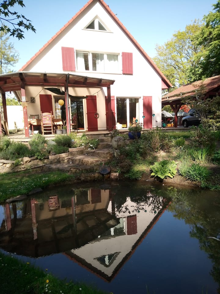 See-haus, Arboretum & Sauna Am Plessower-see - Potsdam