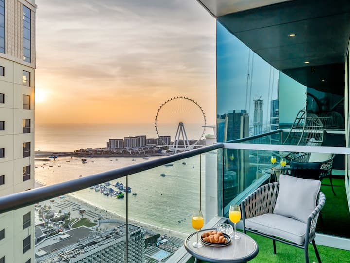 Prime Eye & Marina View | Beach Access | Gym | Jbr - Dubai Marina