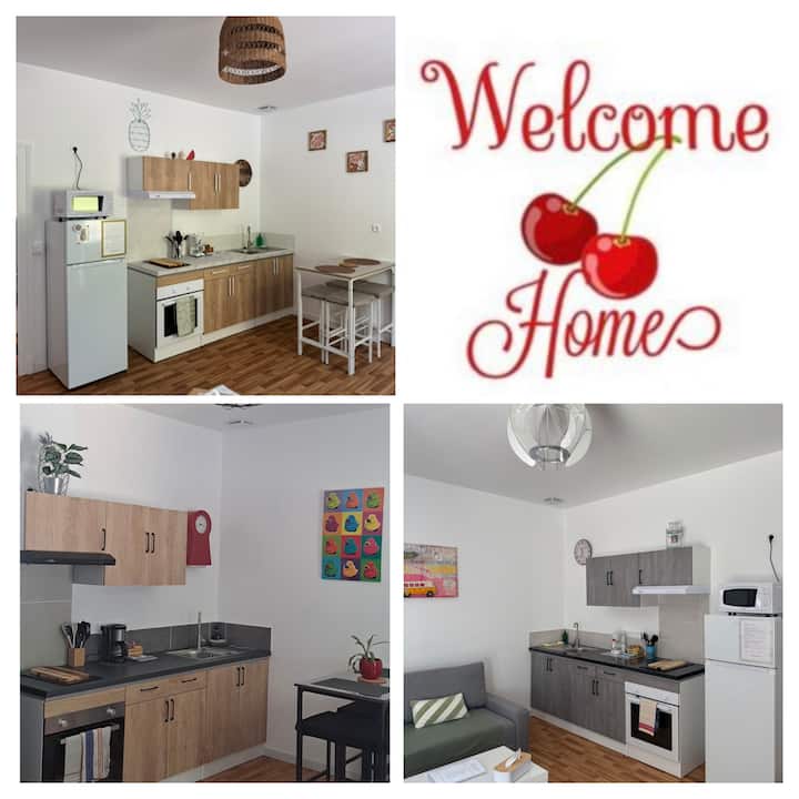 Les Cerisiers {Mb4}-{mb5} -{Mb6} Parking Privé - Dole