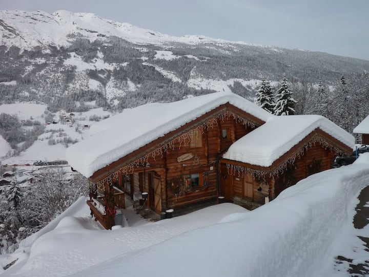 Studio Nature Avec Jardin Privatif, Vue Montagne - Manigod