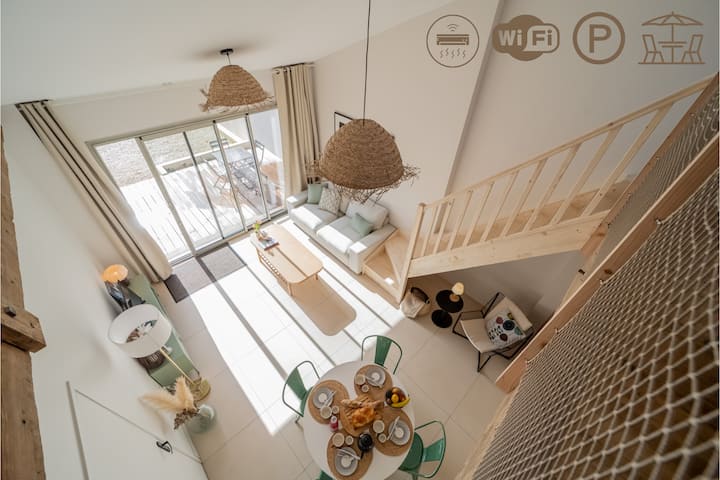 Loft Cosy Et Charmant Dans Ancienne Conserverie. - Saintes